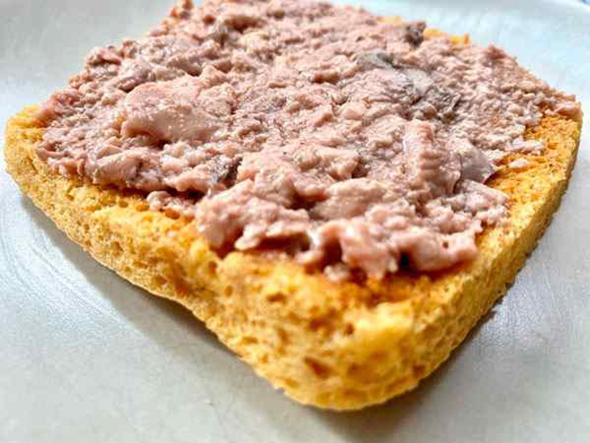 III Pan Keto de [ Torreznos o Chicharrones ] Microondas. Fácil y rápido