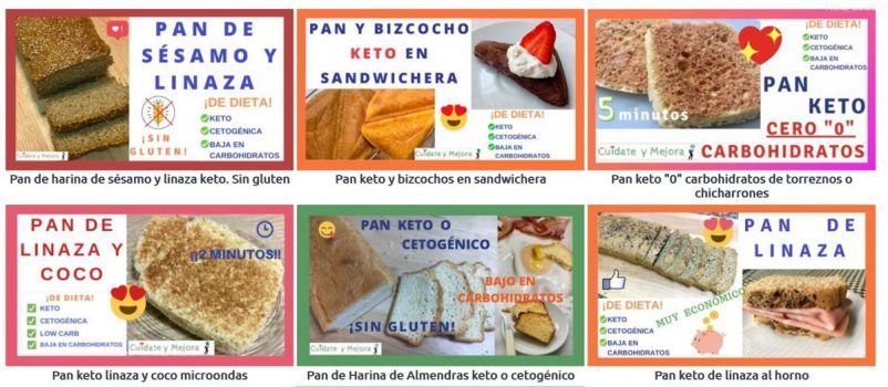 III Pan Keto de Linaza al Horno. Fácil y Barato: 2,50€ / [$2.80]