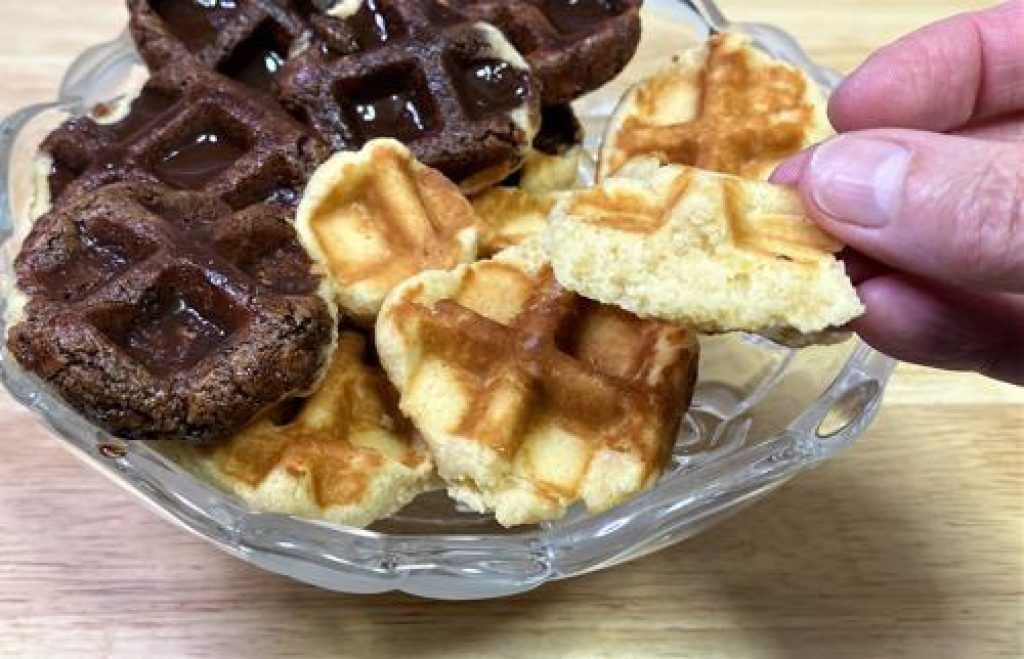 « GALLETAS KETO »⚡ en SANDWICHERA o GOFRERA